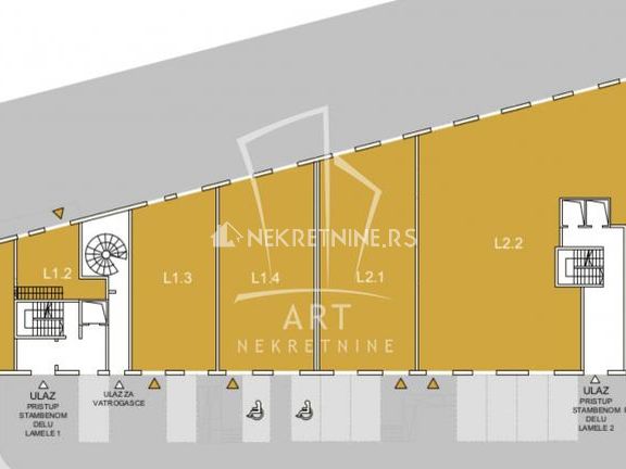 Poslovni prostor, novogradnja ID#1012211