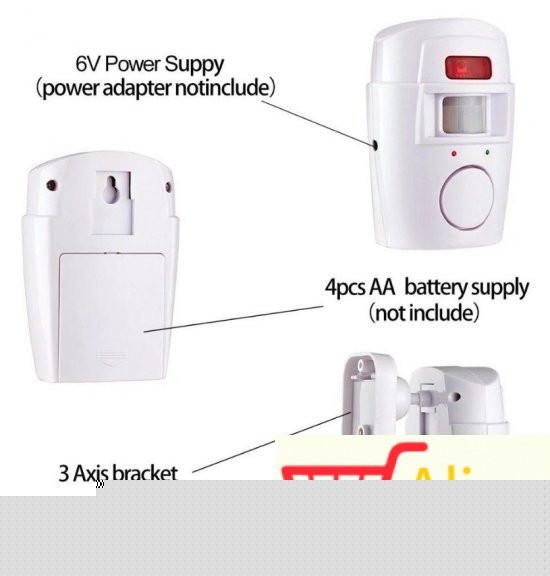 Alarmni sistem sa infra-red senzorom pokreta
