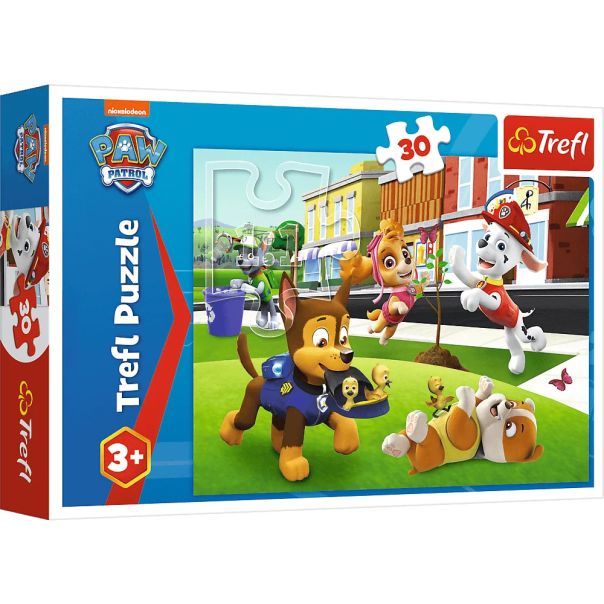 TREFL Puzzle Puppies in Action 18306 - 30 delova