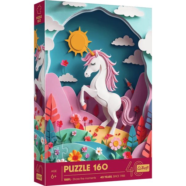 TREFL 3D puzzle 40th anniversary of Unicorn 40047 - 160 delova