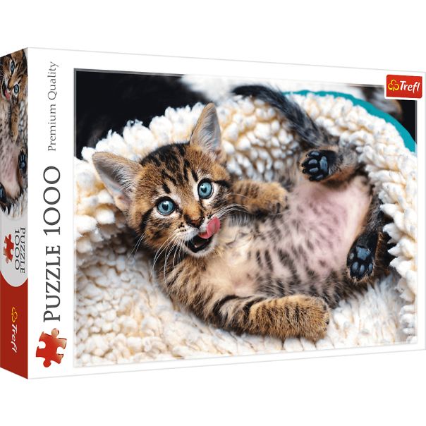 TREFL Puzzle Happy kitty 10448 - 1.000 delova
