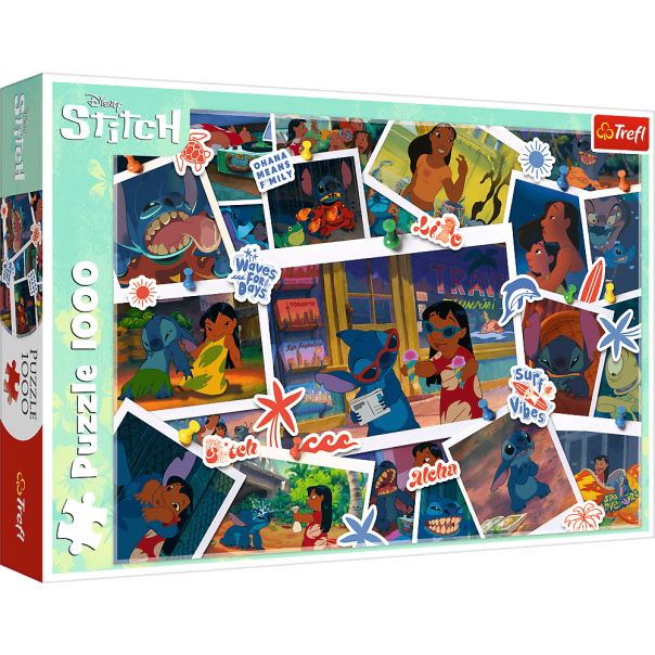 TREFL Puzzle Lilo and Stitch on vacation 10882 - 1.000 delova