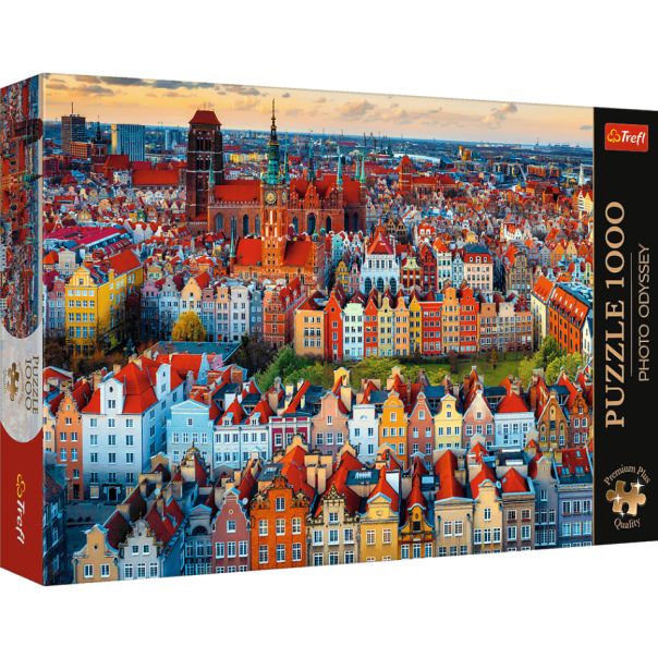 TREFL Puzzle View of Gdansk, Poland 10856 - 1.000 delova