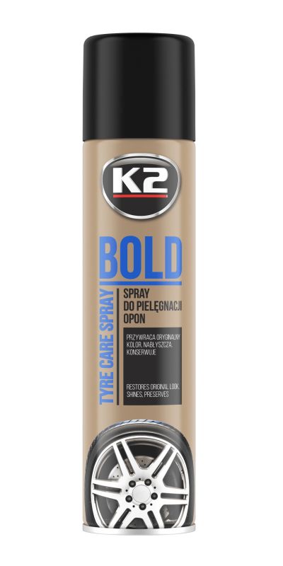 K2 BOLD – sjaj za gume – 600ml