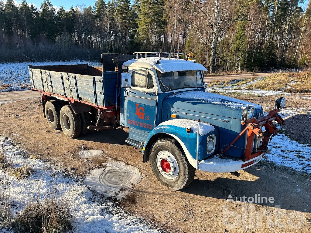 Prodaje se Scania VABIS LS 76 50 21 kamion s ravnom platformom na aukciji