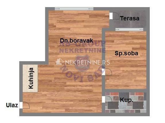 537515-Jednoiposoban u izgradnji-44m2-Telep