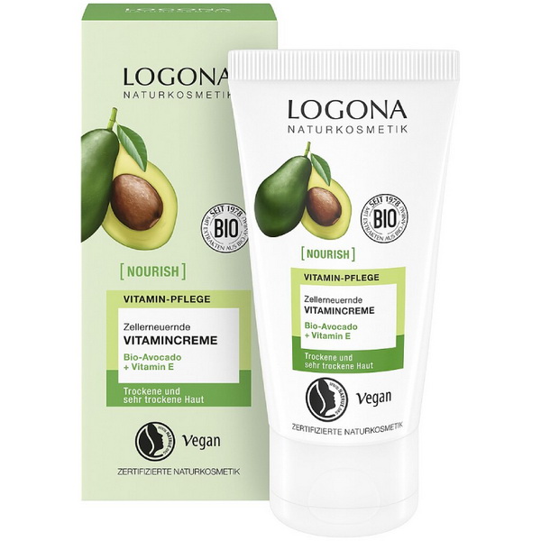 Logona regenerativna vitaminska krema avokado 50ml