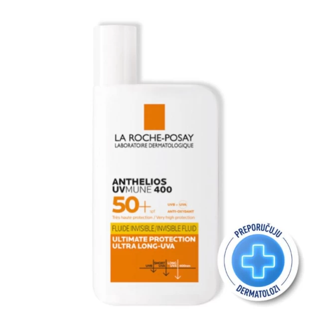LA ROCHE-POSAY ANTHELIOS UVMUNE 400 FLUID SPF 50+ 50 ML