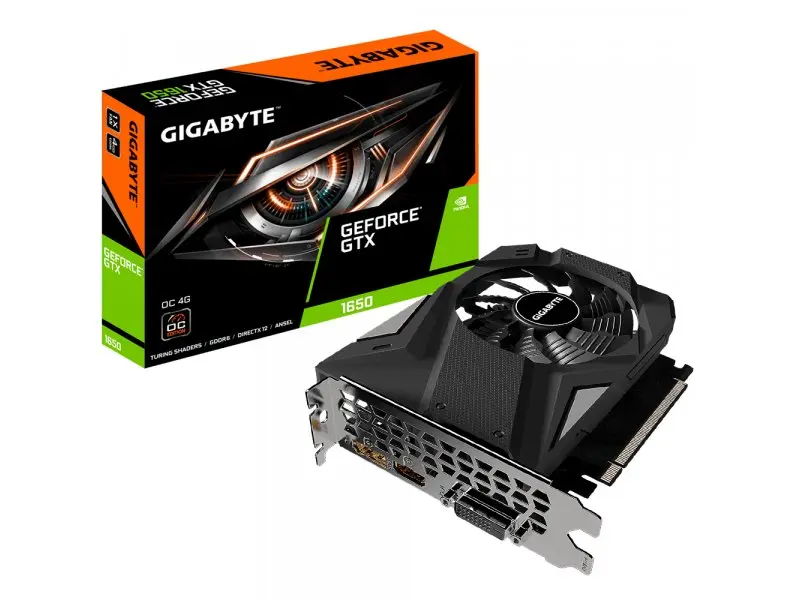GIGABYTE PCI-E GTX 1650 Grafička karta 4GB GV-N1656OC-4GD DP/HDMI/DVI