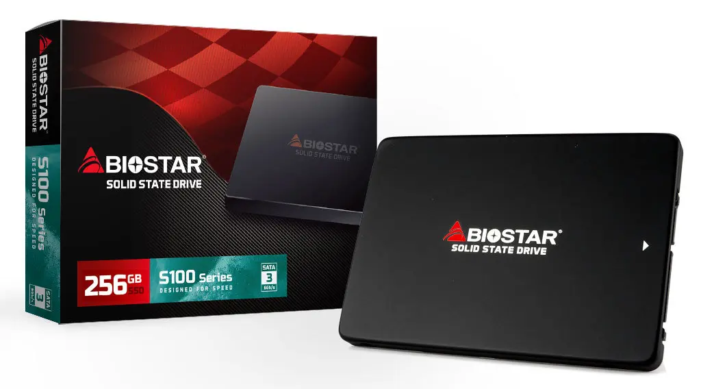 BIOSTAR SSD 2.5 SATA 3 256 GB 520 MB/s/ 440 MB/s S100