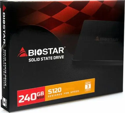 BIOSTAR SSD 2.5 SATA 3 240 GB 550 MB/s/510 MB/s S120