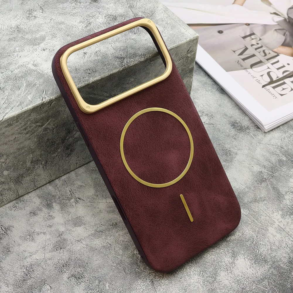 Futrola LUX SKIN MagSafe za iPhone 17 Pro Max (6.9) bordo