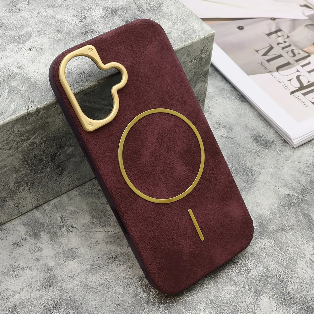 Futrola LUX SKIN MagSafe za iPhone 17 (6.3) bordo