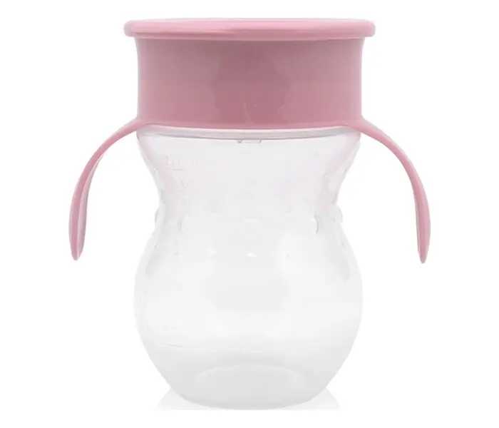Lorelli Flašica za bebe Non-Spil 360 Round, Roze