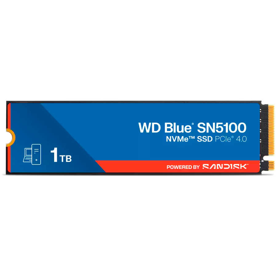 WD Blue M.2 NVMe SSD 1TB PCIe Gen4x4 SN5100