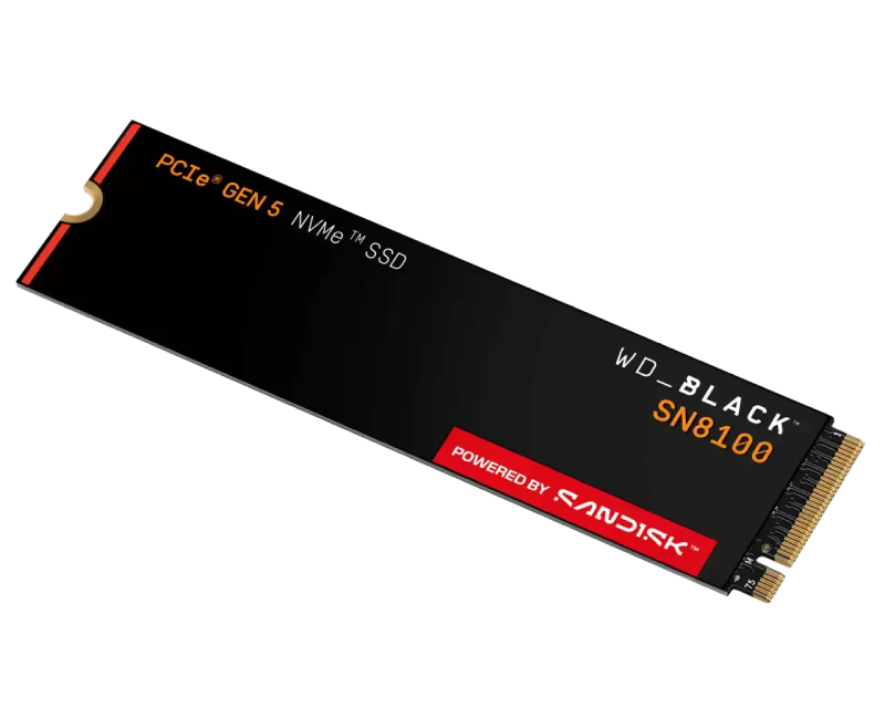 SSD WD Black (M.2, 4TB, PCIE GEN 5x4 NVMe)