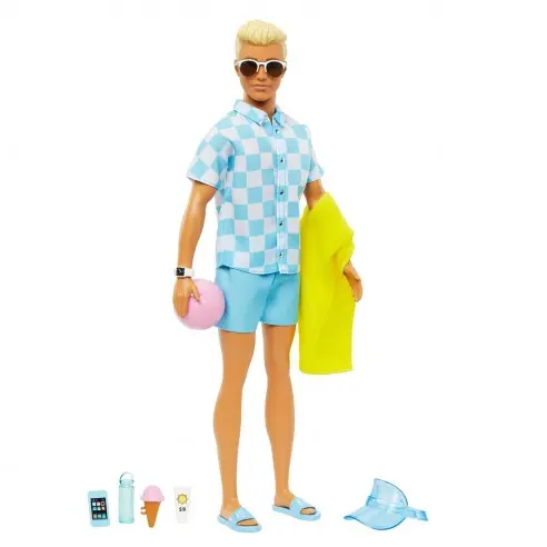 Mattel Barbie Ken na plaži