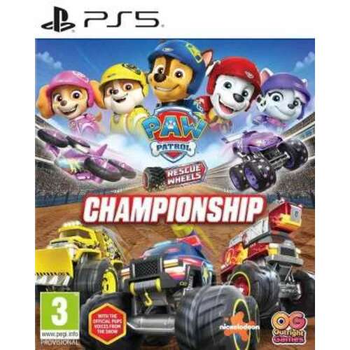 SONY PS5 PAW Patrol Rescue Wheels: Championship