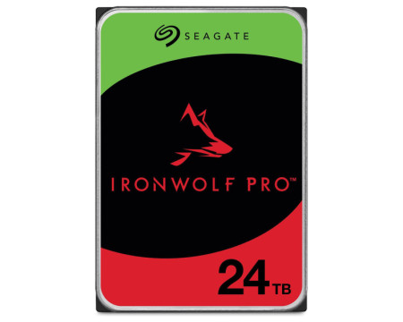 SEAGATE 24TB 3.5'' SATA III 512MB 7200rpm ST24000NT002 IronWolf Pro hard disk