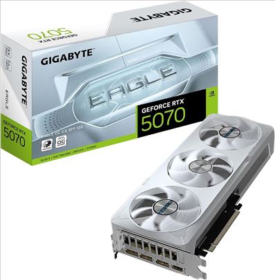 GIGABYTE GeForce RTX 5070 Eagle OC ICE SFF 12G