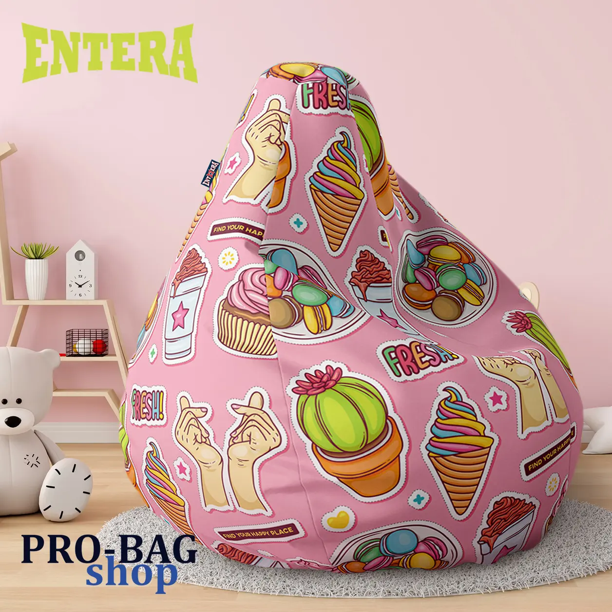 ENTERA Lazy Bag - Slatki stikeri - 024