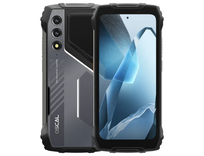 Oscal Pilot I Rugged 6+6/256 crni mobilni 6.67" Octa Core MediaTek Helio G8l 6GB (proširivo do 12GB) 256GB 50Mpx+2Mpx Dual Sim