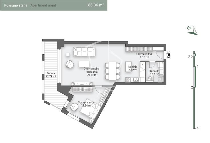 King's Circle Residence, luksuzna novogradnja ID#13008 621.353 €