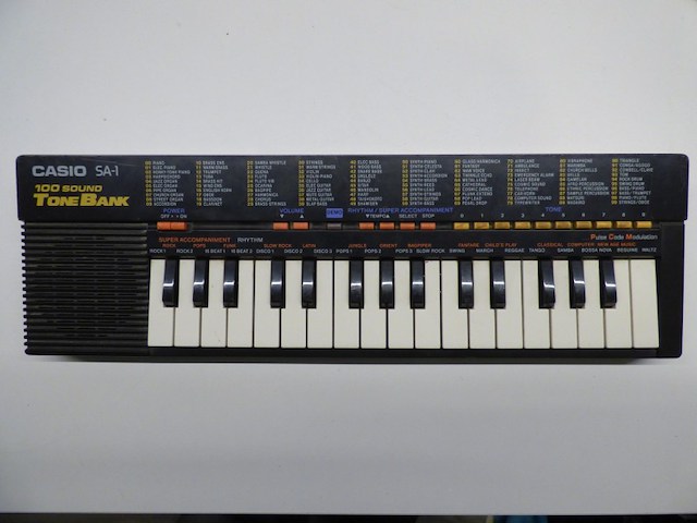 Sintisajzer CASIO SA-1