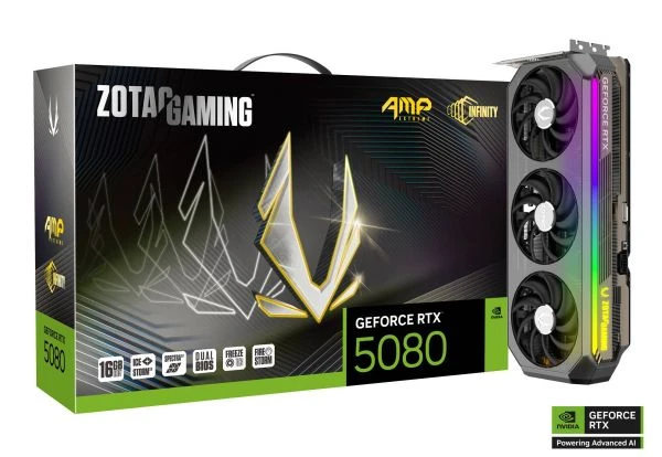 ZOTAC RTX 5080 AMP Extreme INFINITY 16GB GDR7 ZT-B50800B-10P Grafička karta