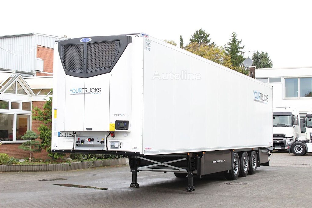 Nova Schmitz Cargobull Carrier Vector HE19 DS/Strom/Blumen/Miete-Rent poluprikolica hladnjača