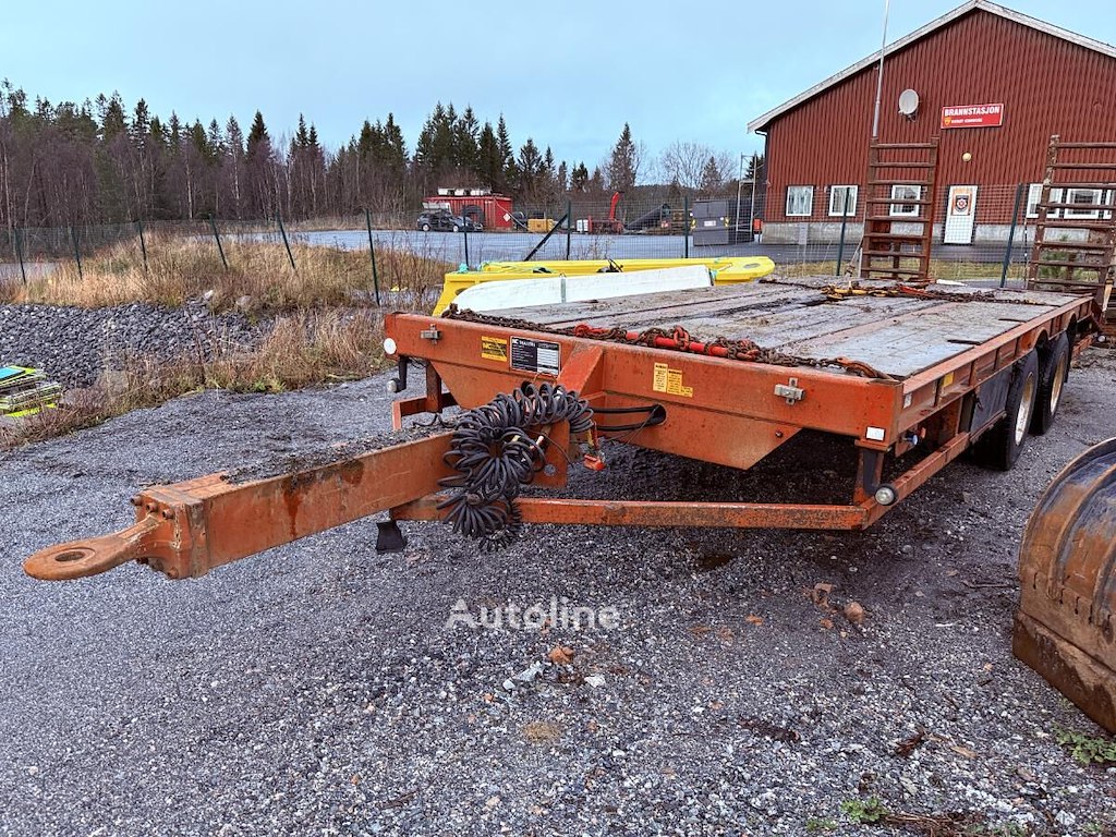 Prodaje se Andre NC Trailers Maskinhenger - 2 aksler prikolicu za građevinske strojeve na aukciji