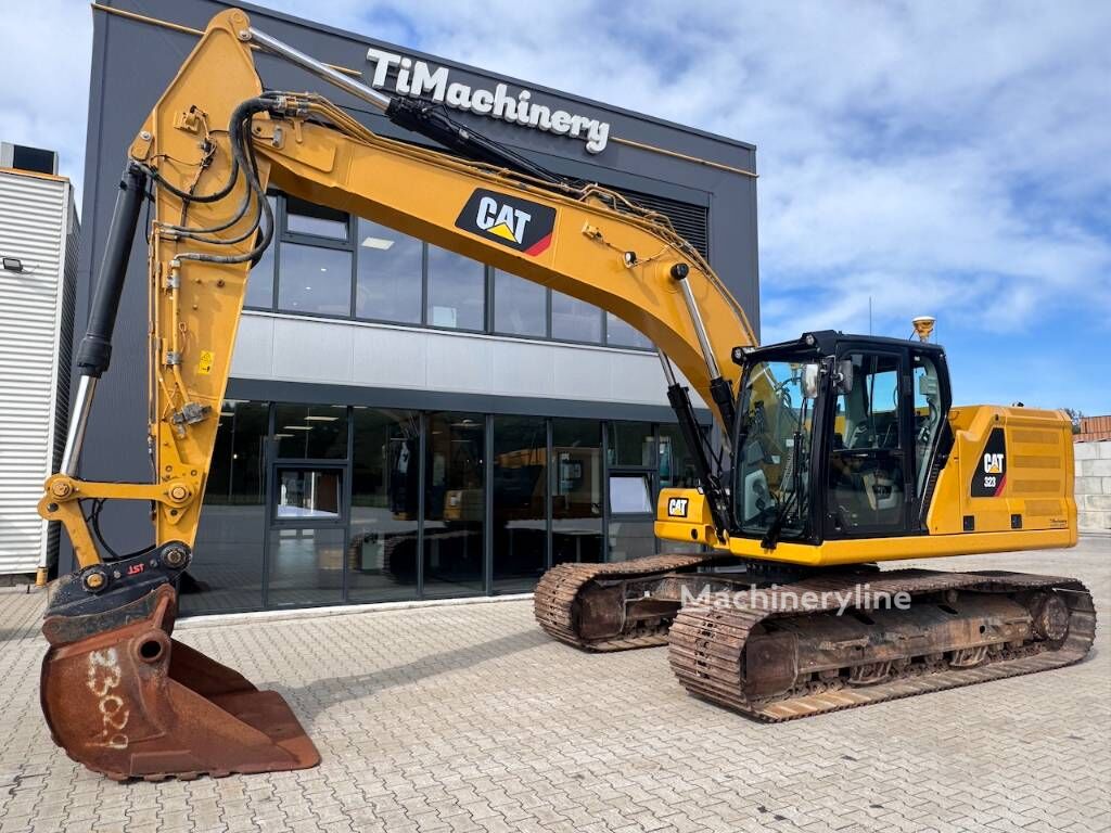Caterpillar 323 incl. Trimble Earthworks 3D GPS bager guseničar