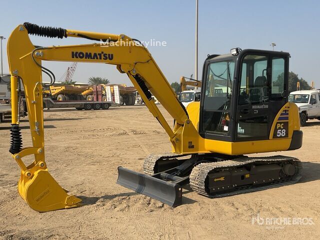 Prodaje se Komatsu PC58-8 mini bager na aukciji