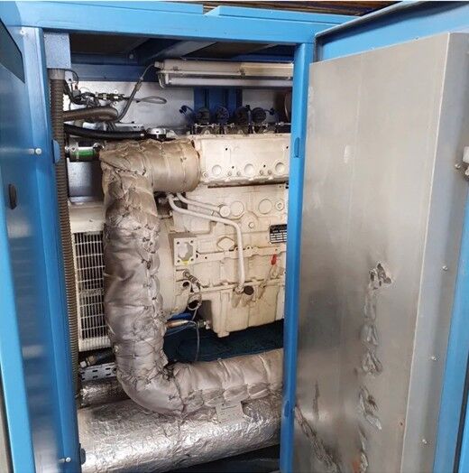 Novi Ziegler Generator, WKK, M.A.N. motor (E0834) 50 KW electric/ 80KW thermi diesel generator