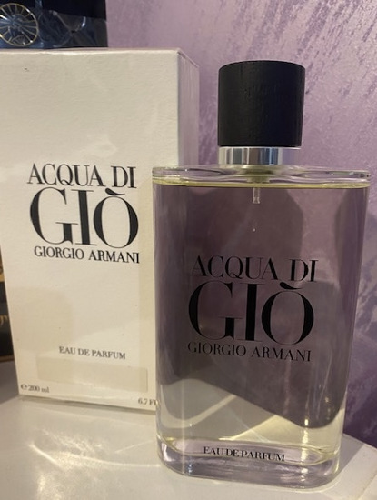 Acqua di gio edp 200 ml nov
