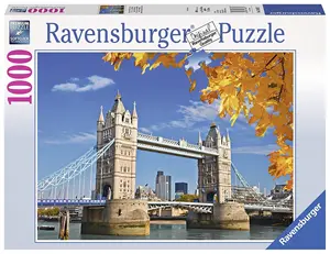 Ravensburger
RAVENSBURGER PUZZLE 1000 DELOVA- POGLED NA TOWER BRIDGE (19637)