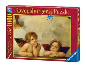 Ravensburger Ravensburger puzzle 1000 delova- Rafaelo "Mali andjeli" (15544)