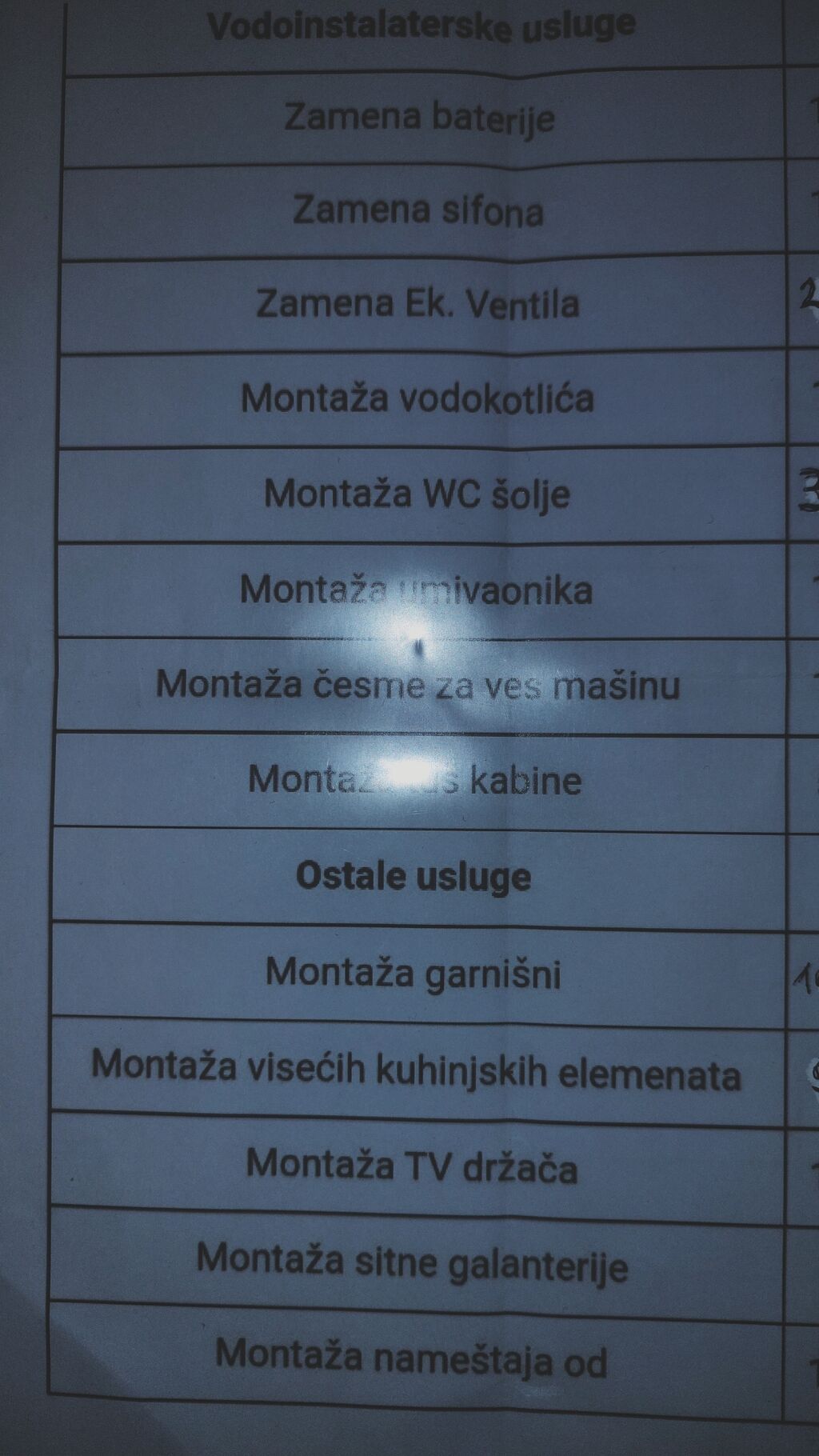Vodoinstalaterske i električarske usluge – kompletna montaža i zamena