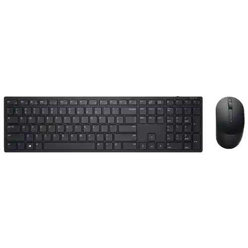 Bežična tastatura + miš Dell KM5221W Pro US Crna