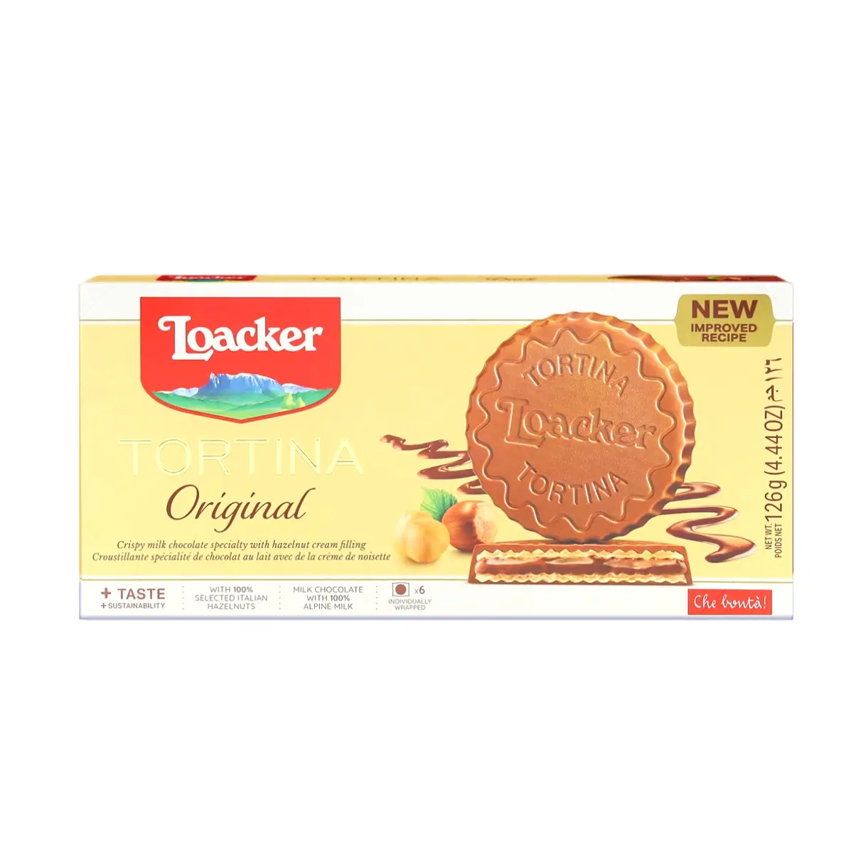 Loacker Tortina Original, 126g