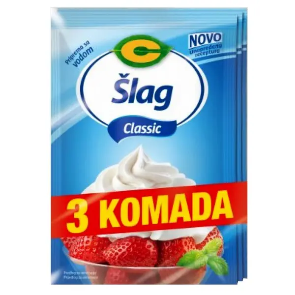 C Šlag Classic, 3 komada