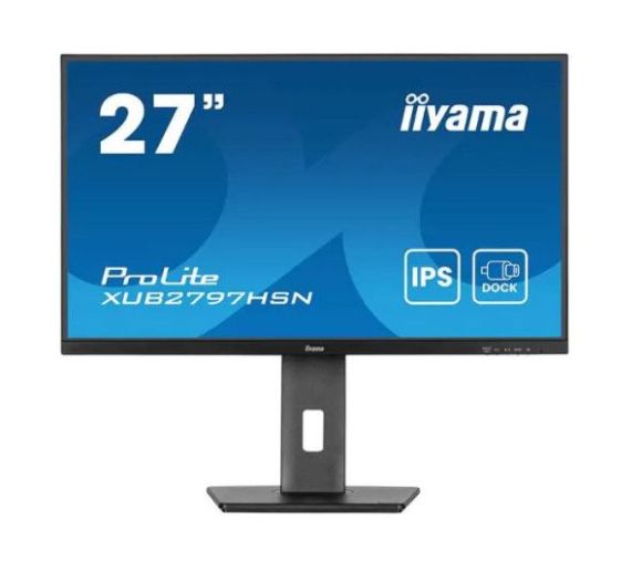 Monitor 27" Iiyama XUB2797HSN-B2 IPS 1920x1080/100Hz/1ms/HDMI/DP/VGA/audio