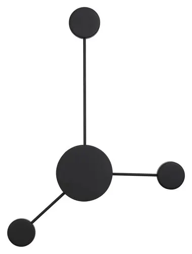 RABALUX Zidna lampa Amadeo crna