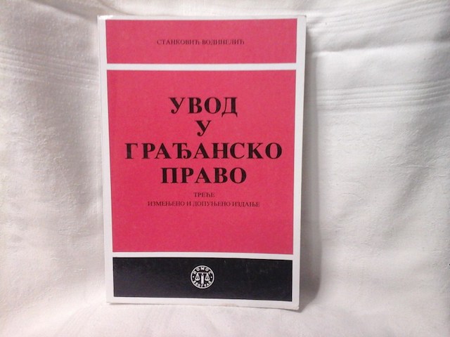 Uvod u građansko pravo Stanković Vodinelić