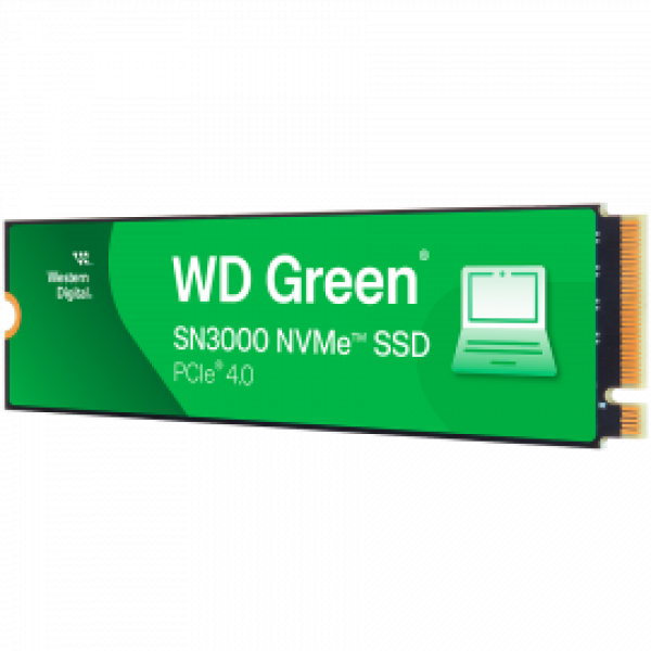 SSD M.2 NVMe 500GB WD Green 5000MBs/4100MBS SN3000