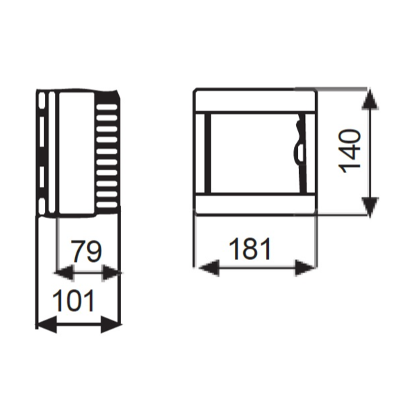 EP-6N RAZVODNA TABLA 6 OSIGURACA NAZIDNA EP220176 Eraplast