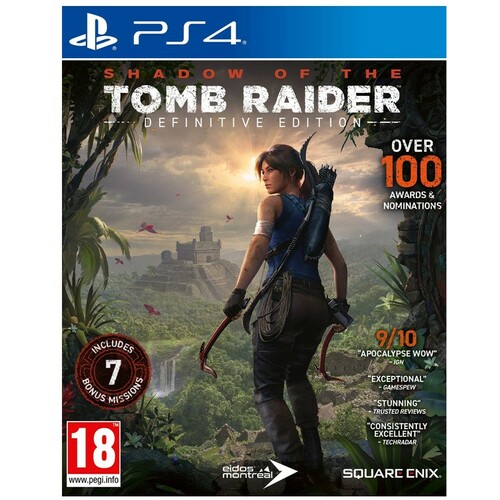 SONY PS4 Shadow Of The Tomb Raider - Definitive Edition