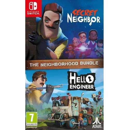 NINTENDO Switch Secret Neighbor + Hello Engineer - The Neighborhood Bundle