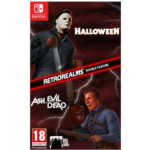 NINTENDO Switch Halloween and Ash vs Evil Dead RetroRealms Double Feature
