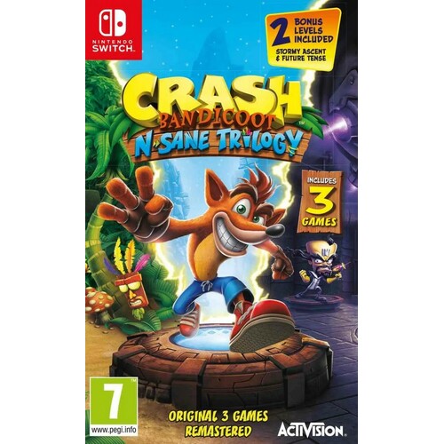 NINTENDO Switch Crash Bandicoot N. Sane Trilogy